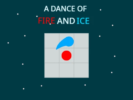 A Dance of Fire and Ice ART | Interactive Geometric Art | Gosprunki