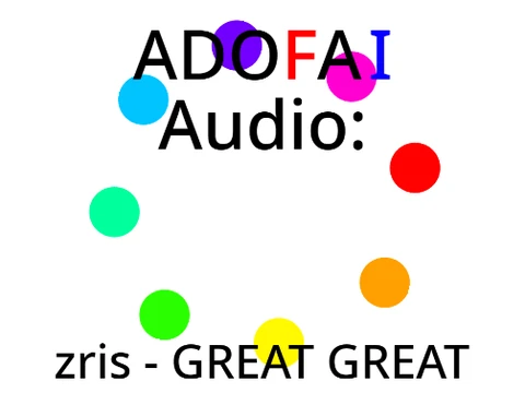 ADOFAI Audio zris - GREAT GREAT | Audio-Focused Rhythm Training