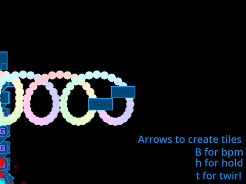 ADOFAI telegraphical rolling | Geometric Art Level | Free Online Play