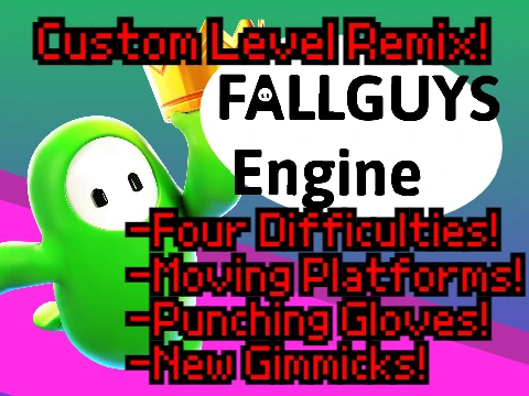 2D Fall Guys Custom Level Creator - V1.5.1R Engine Remix