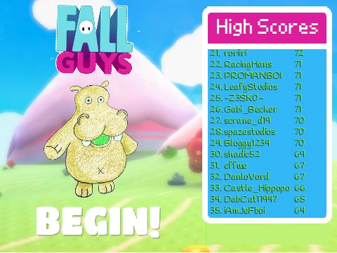 Fall Guys Remix V5 - Musical Rhythm Platformer Game Online