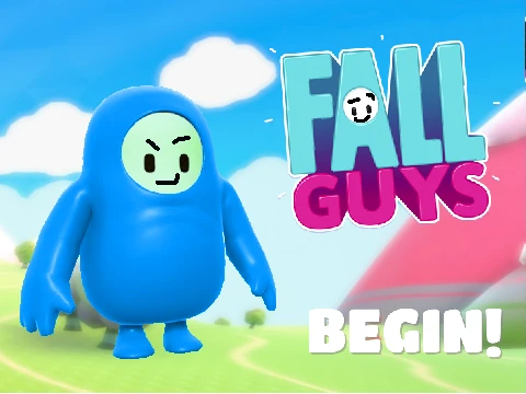 Fall Guys Runner Easy Mode P - Casual Friendly Running Game