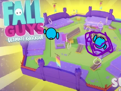 Fall Guys Ultimate Knockout Tag Mode | Chase and Evade Gameplay