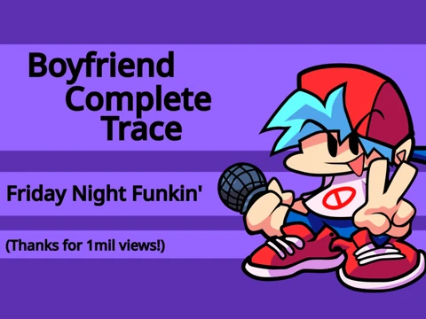 Boyfriend Vector Trace from Friday Night Funkin | Interactive Model