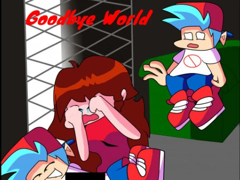 Play Friday Night Funkin Goodbye World Online | FNF Mod