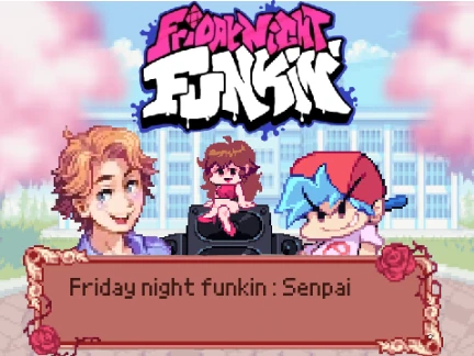 Play Friday Night Funkin' Senpai Online Free | FNF Mod
