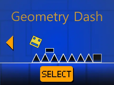 Auto Geometry Dash Scratch Version | Automatic Rhythm Game