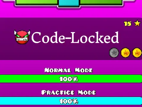 Code-Locked Geometry Dash Level | Free Deadlocked Fan Game Online