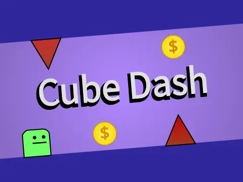 Cube Dash V3 - Advanced Geometry Dash Game | Rhythm Platformer