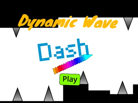 Dynamic Wave Dash | Mobile-Friendly Geometry Dash Inspired Game