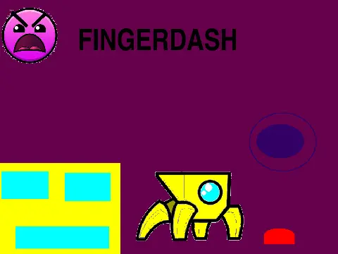 Fingerdash Geometry Dash Level 21 - Final 2.1 Level | Play Online