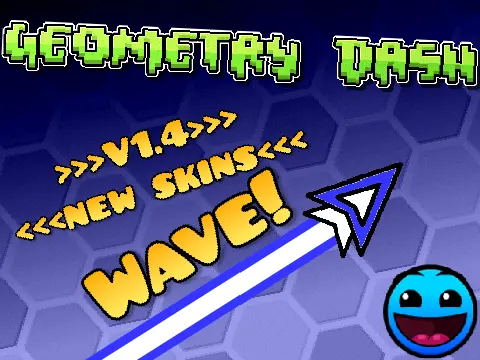 Geometry Dash Wave Game Online | Customizable Wave Mode