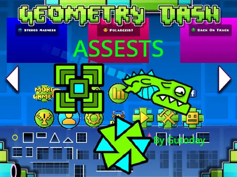 Free Geometry Dash Assets Pack for Scratch | Download Sprites & Scripts