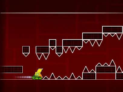 Geometry Dash v1.5 Scratch Cat Edition | Retro Platformer Game