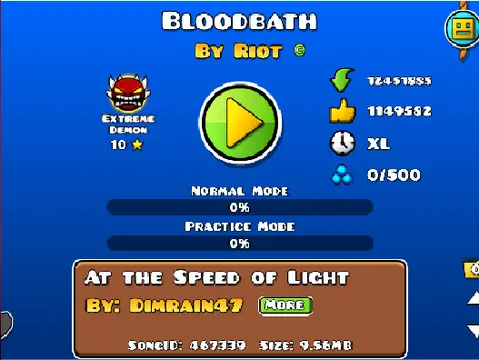 Geometry Dash Bloodbath Piano Version | Original Soundtrack