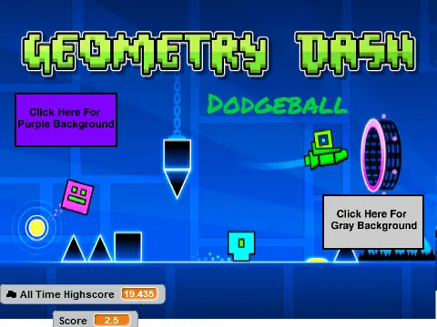 Geometry Dash Dodgeball | Free Online Dodgeball Game on Scratch