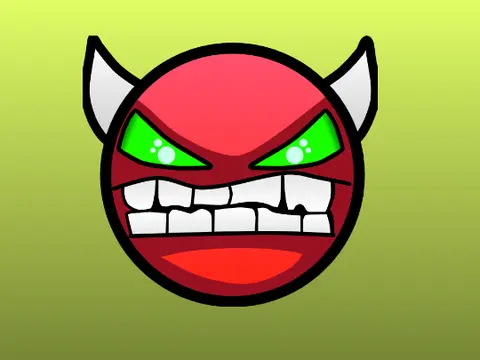 Geometry Dash Faces Interactive Character Showcase