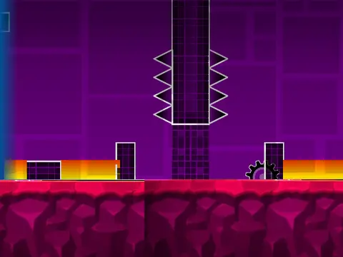 Geometry Dash Fingerdash Layout - Finger Control Rhythm Level