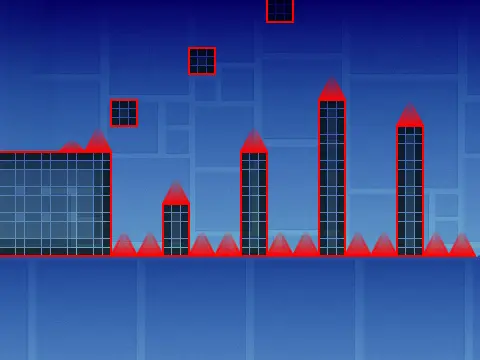 Geometry Dash Fingerdash - Rhythm Platformer Game | Official Gameplay
