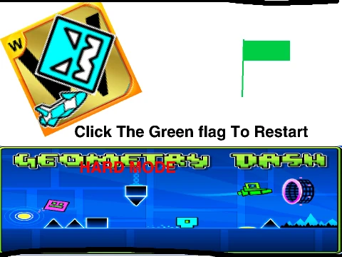 Geometry Dash Cube | Free Online Fan-Made GD Game - Gosprunki