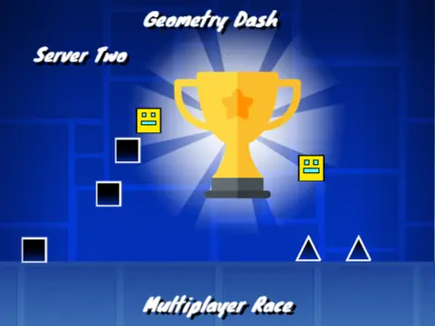Geometry Dash Multiplayer Race Server Two | Online Multiplayer Game