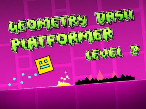 Geometry Dash Platformer Level 2 | Authentic Platforming Challenge