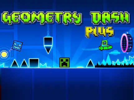 Geometry Dash Plus | Free Enhanced Online Version with Icon Kit