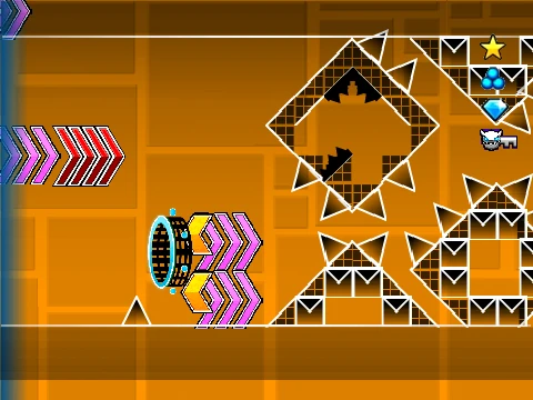 Geometry Dash Wave Spam V2 Challenge | Test Your Click Speed