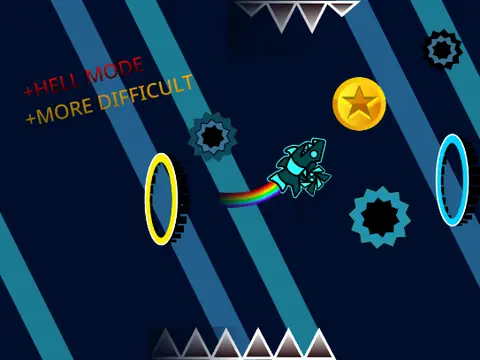 Geometry Dash Ship Challange | Survive 20 Seconds to Unlock Hell Mode