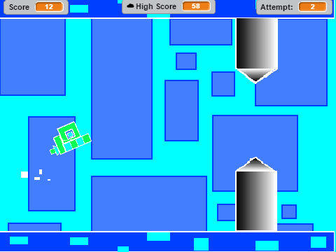 Geometry Dash Ship Challenge | Flying Practice Level V2