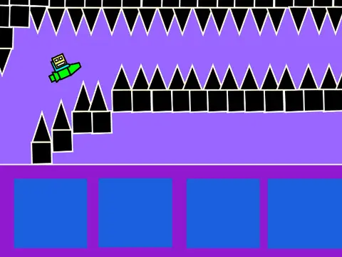Geometry Dash Ship Mode | Hard Fan-Made Level Online