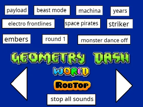 Geometry Dash Songs Unfinished - Online Music Player | Gosprunki