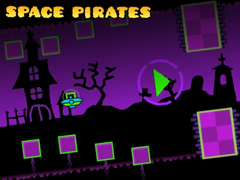 Geometry Dash Space Pirates | Free Online Challenge