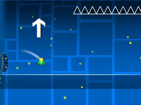 Geometry Dash Spam Click For Coin - Free Clicking Challenge Game