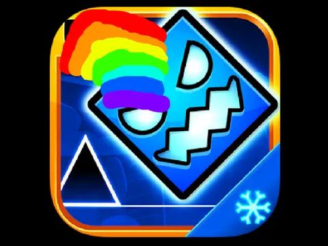 Geometry Dash SubZero Rainbow Version - Colorful Rhythm Game