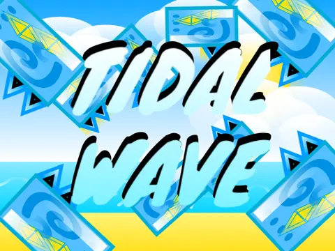 Geometry Dash Tidal Wave Super Wave | Extreme Demon on Scratch