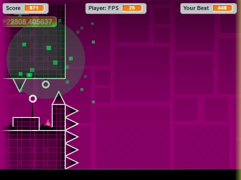 Geometry Dash v1.7 - Classic Version Gameplay