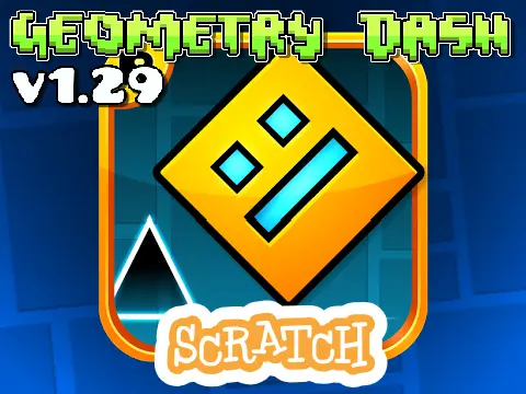 Geometry Dash v1.3 on Scratch | Level Editor & Platformer Mode