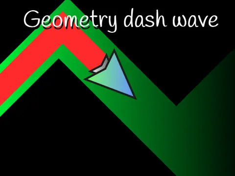 Geometry Dash Wave Game Online Free | Click to Fly