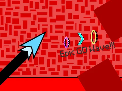 Geometry Dash Wave Game - Wave Mode Challenges Online