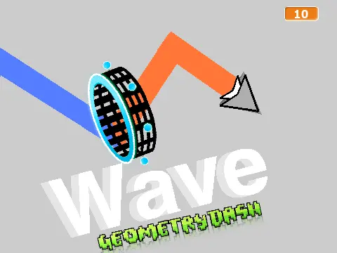 Geometry Dash Wave | Gravity Flip & Speed Ramp Challenge