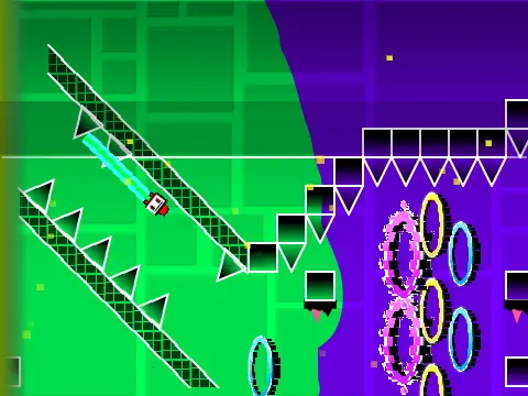 Geometry Dash Wave Challenge Precision Platforming Online