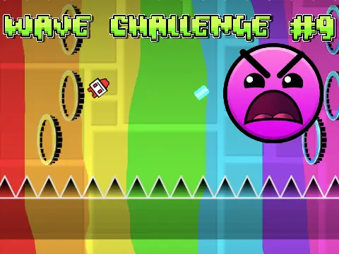 Geometry Dash Wave Challenge Online | Play Wave Mode Free