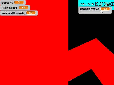Geometry Dash Wave Level 1 | Custom GD Game Online