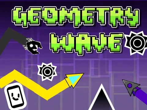 Geometry Dash Wave Mobile Friendly 1.3 | Random & Replayable