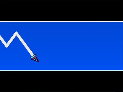 Geometry Dash Wave Spam Test | Free Online Wave Challenge Game