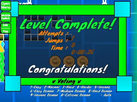 Geometry Dash Subzero Hacked | Modified Platformer Game