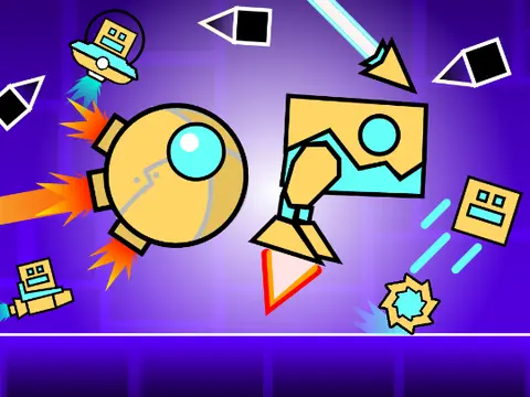 Wave Dash Spam | Challenging Geometry Dash Demon Level Game