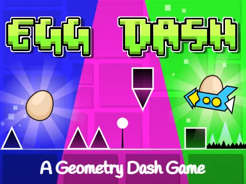 Geometry Egg Dash V2.0 - Egg-themed Platform Adventure