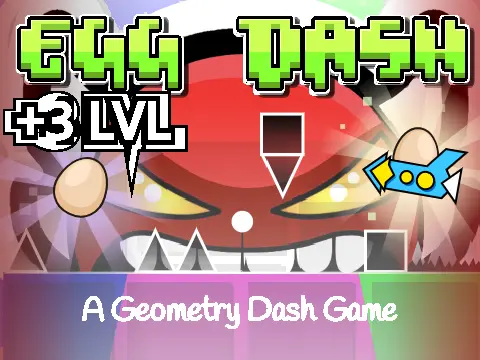 Geometry Egg Dash v4.1.0 - Enhanced Egg Gameplay | Geometry Dash Mod